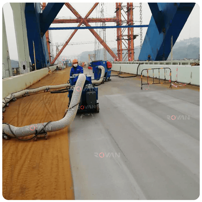 Dustless Blasting , Floor Shot Blasting Machine , ROVAN Shot Blasting ...