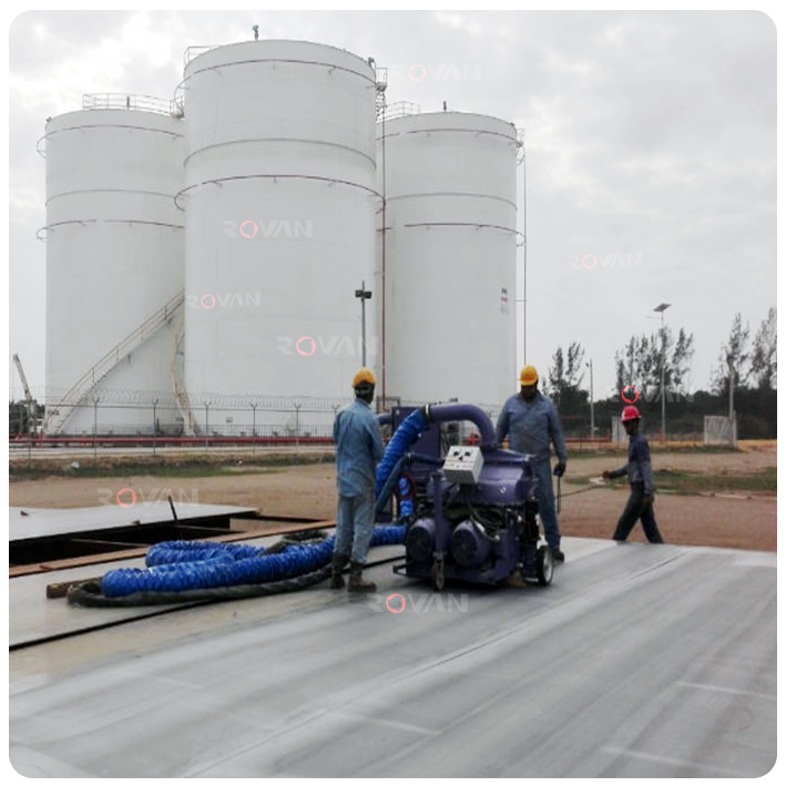 Dustless Blasting , Floor Shot Blasting Machine , ROVAN Shot Blasting ...