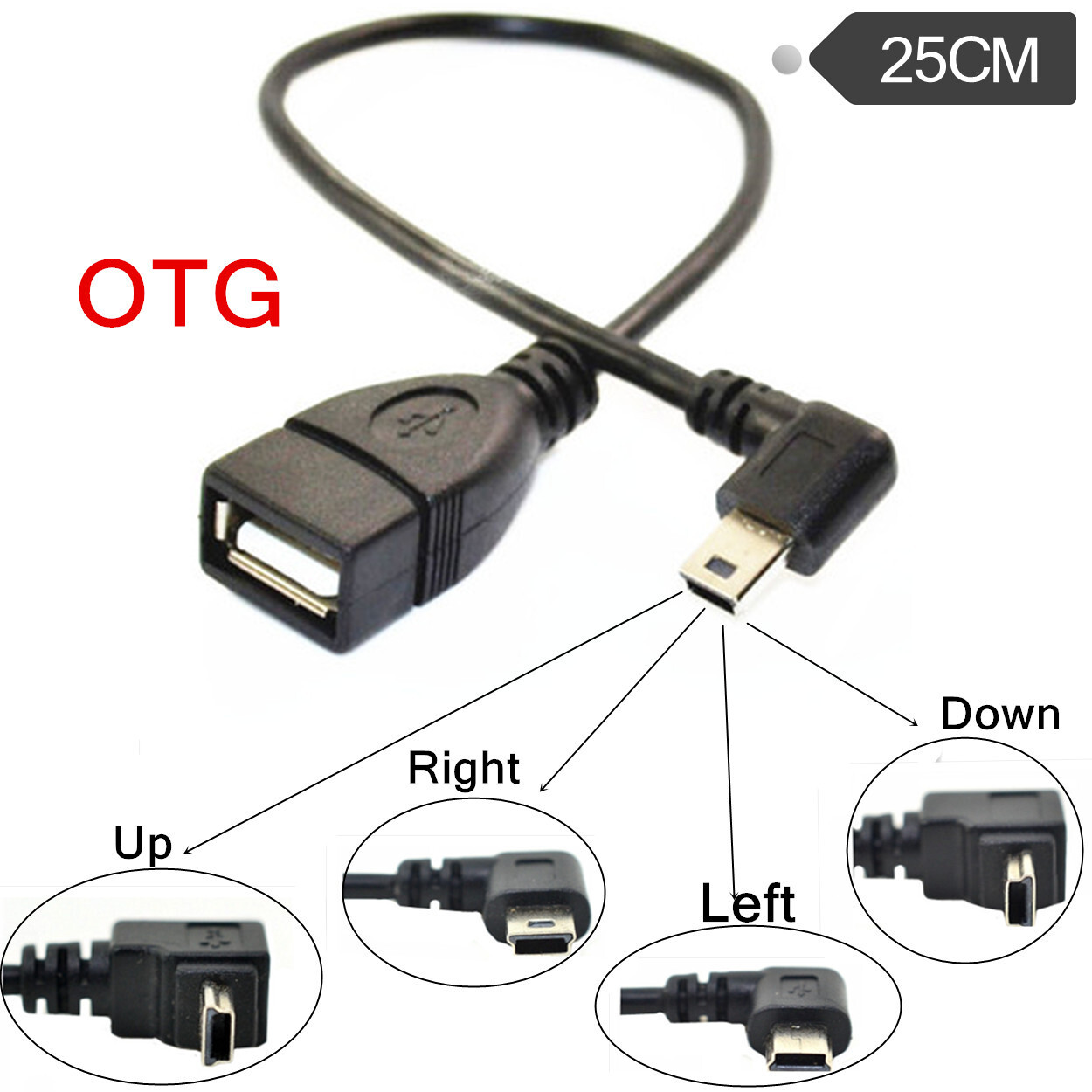 Customized USB Cables USB 2.0 Type A Male to Dual Female Splitter