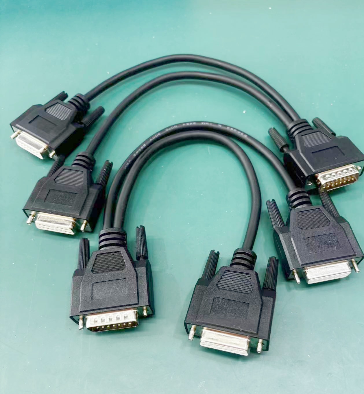 OBD2 Male to Female Extension Cable Flat Ribbon Cable