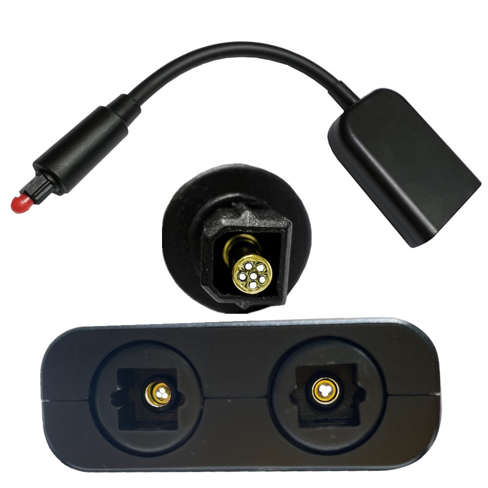 Optical Fiber Splitter 1 in 2 Out Optical Audio Splitter