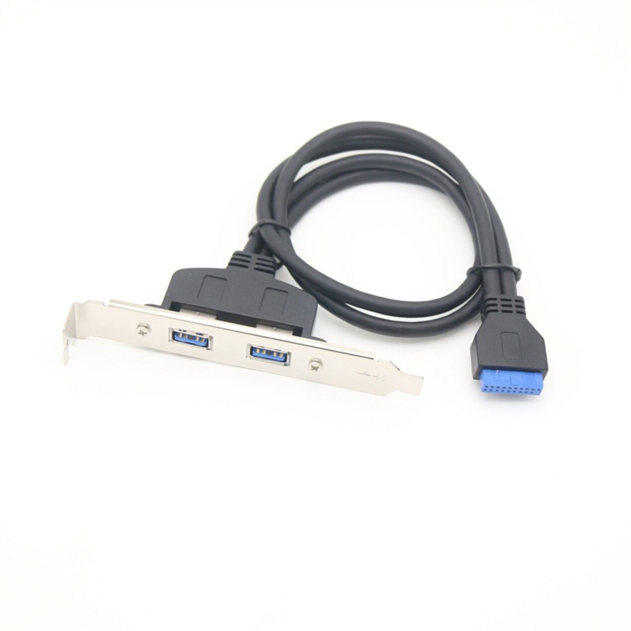 2 Ports USB 3.0 Female to Motherboard 20pin Header Cable