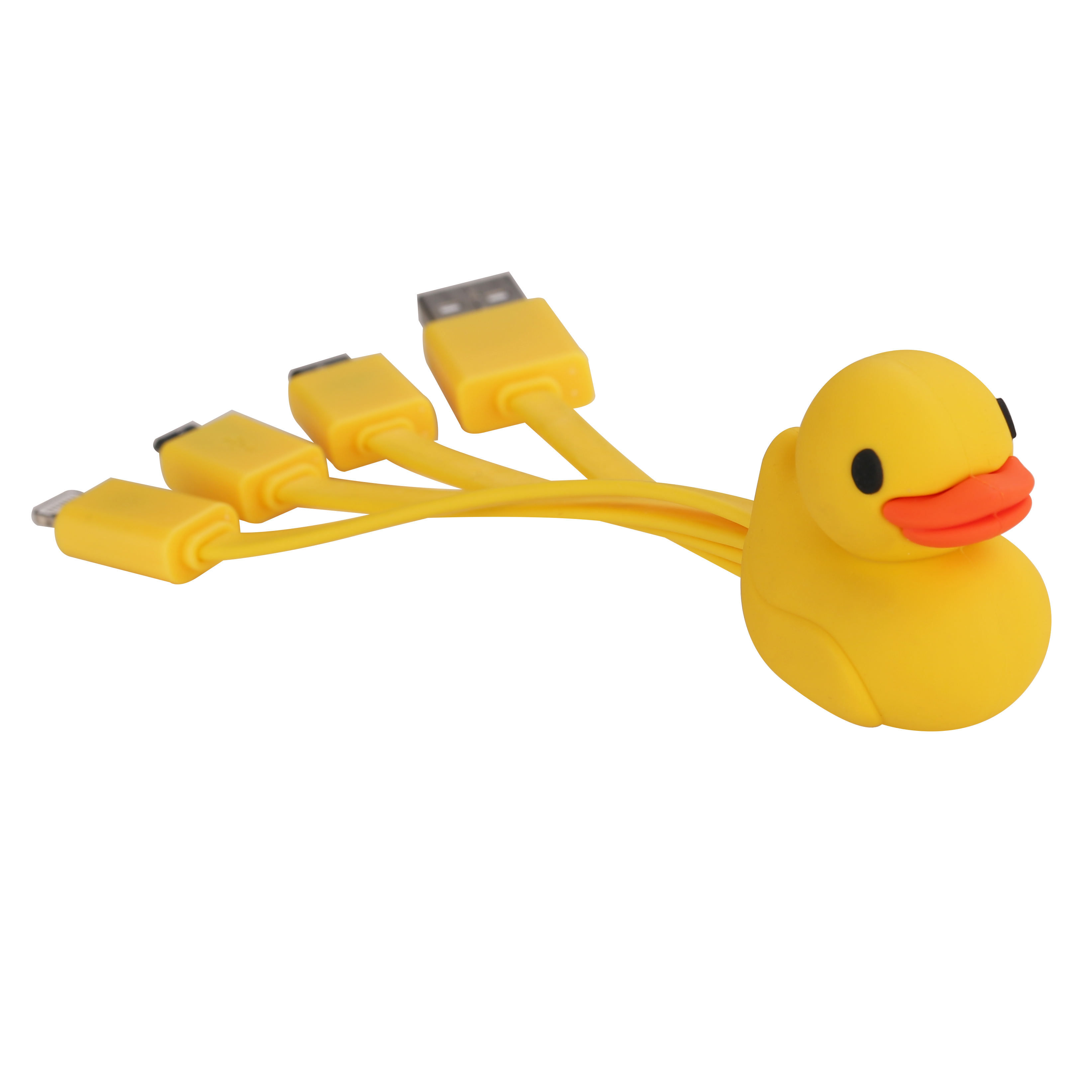 Cute and lovely cartoon duck keychain data multi-functional data