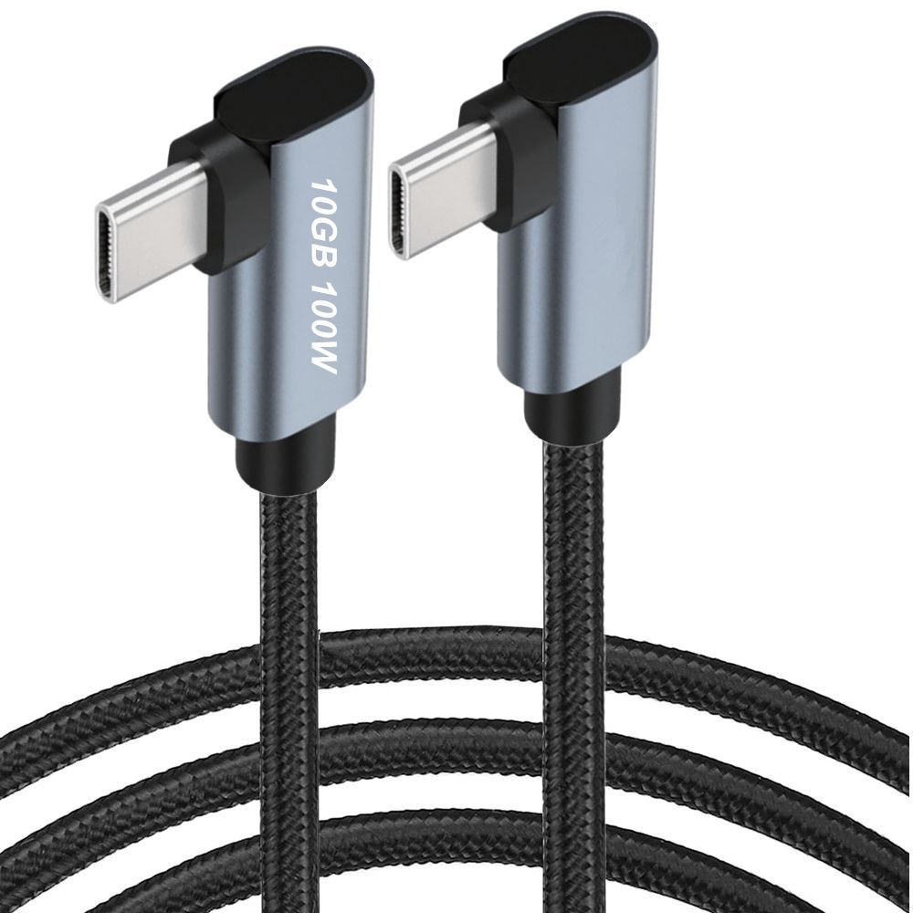90 Degree Right Angled 10G 4K Cable With E-Mark Chip