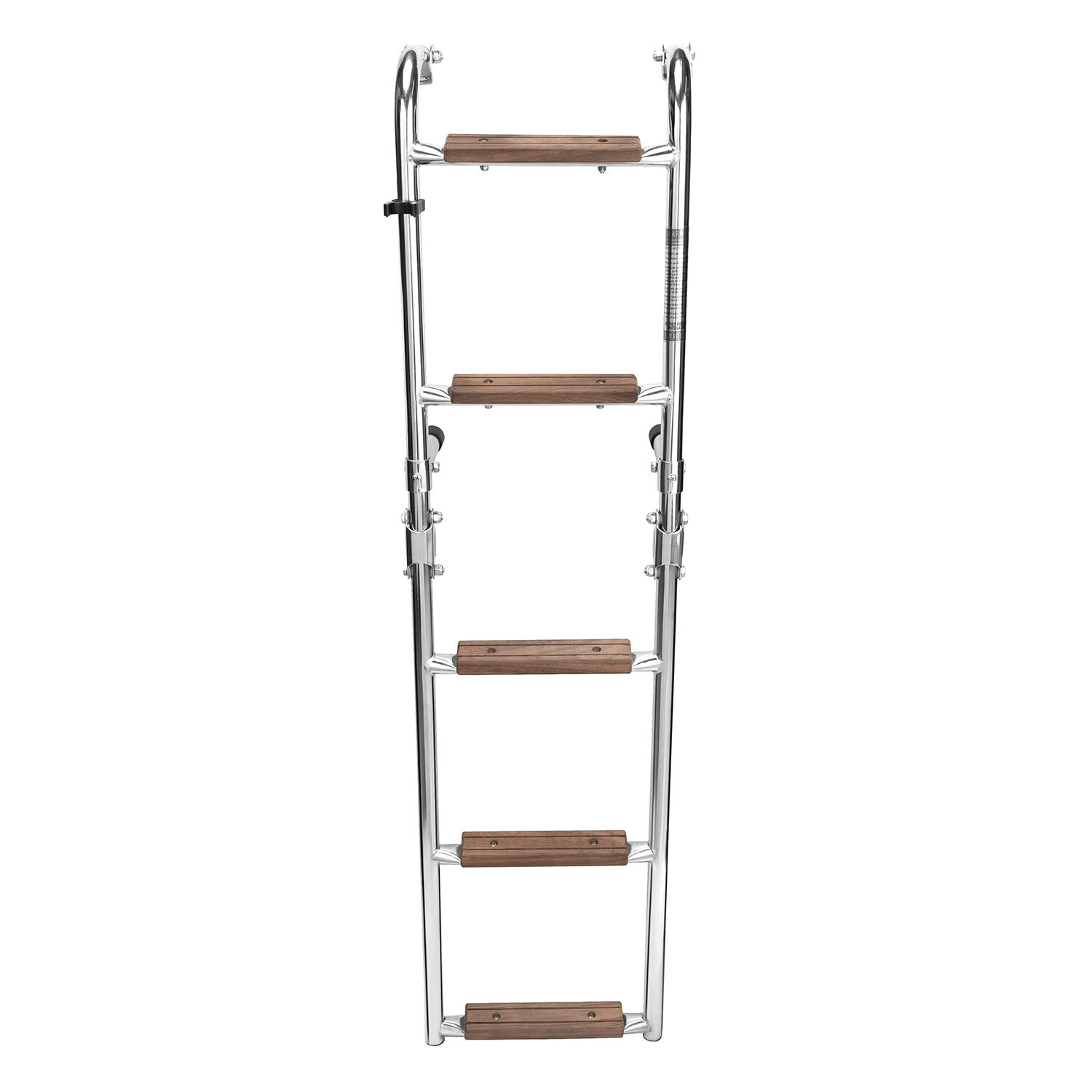 Folding Ladder HF01-065STW Teak Wood 5 Steps Normal-Hanse Marine