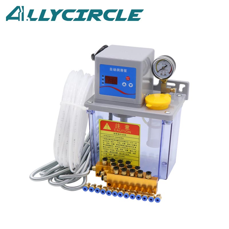2L Lubrication Pump Kit with Pressure Gauge - Jinan VIVIDIN Smart ...