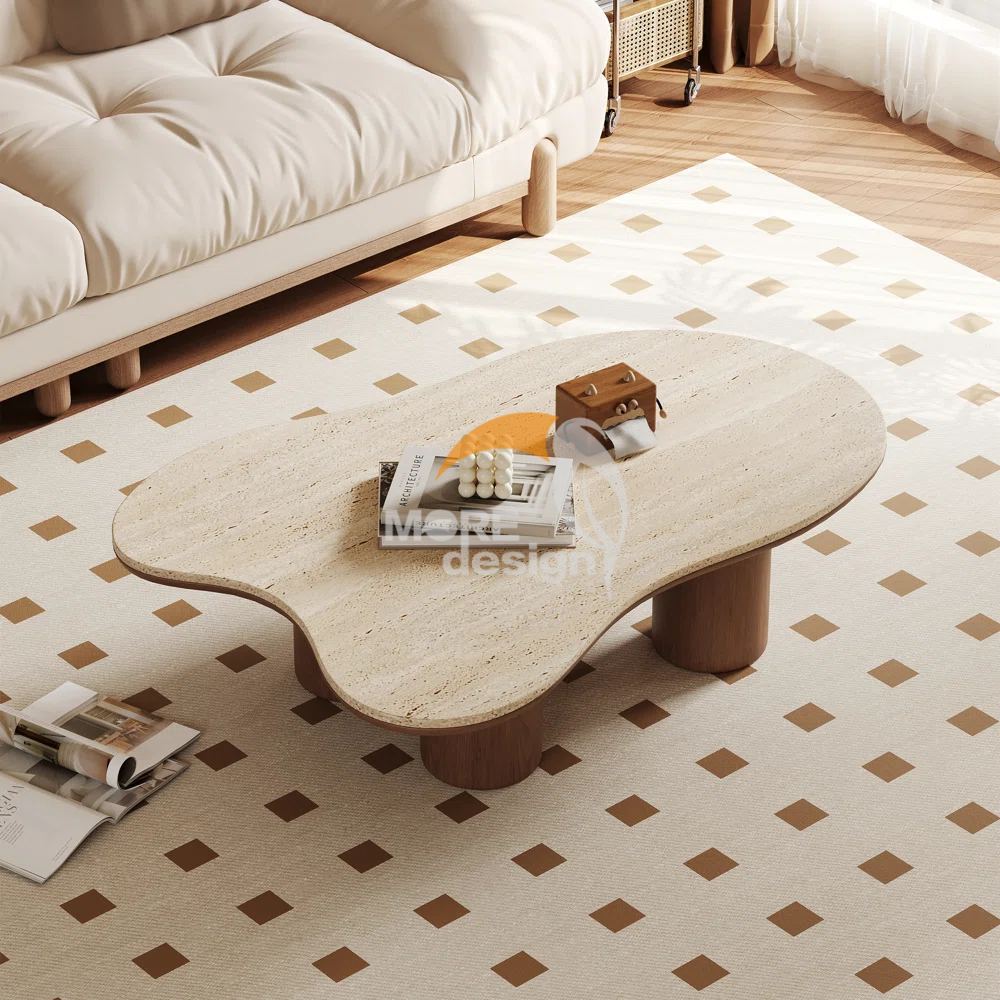 Wooden hotel coffee table-MD-HCT0008-Wuxi Ideal Furniture Co., Ltd.