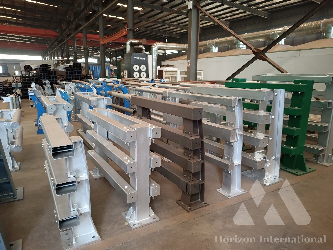 Galvanized steel structure bridge barrier-Shandong Horizon ...