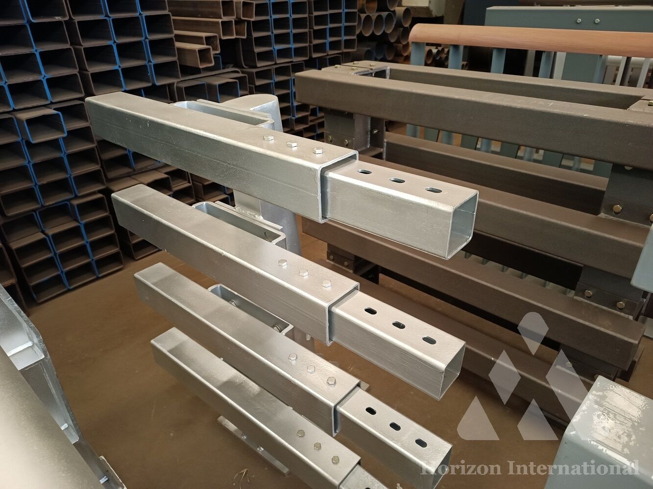 Galvanized steel structure bridge barrier-Shandong Horizon ...