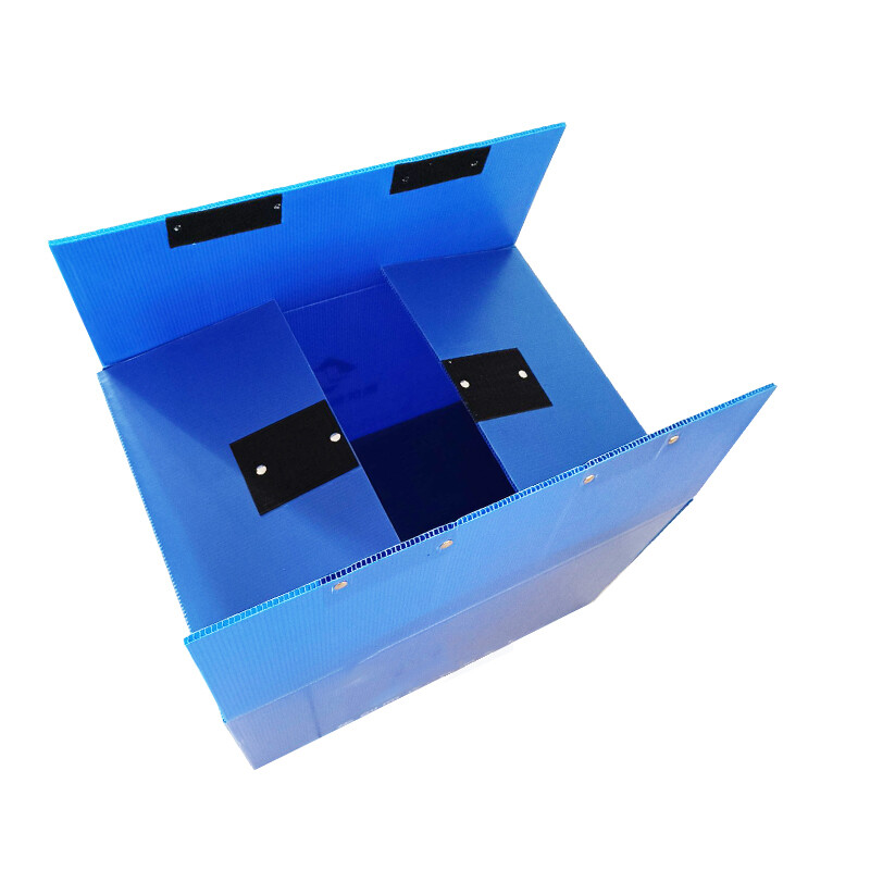 Ordinary Corrugated Plastic Box - Foldable Durable Storage