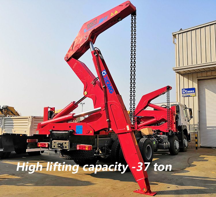 Howo Truck 371 Howo Sidelifter Truck - Shandong Pujin New Energy ...
