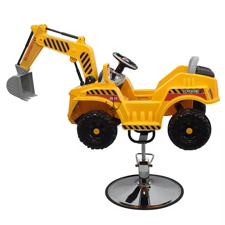 Yellow barber chair-MD-BC0125 - Wuxi I Well Beauty Technology Co.,Ltd