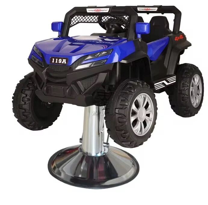 Blue+Black barber chair-MD-BC0121 - Wuxi I Well Beauty Technology Co.,Ltd