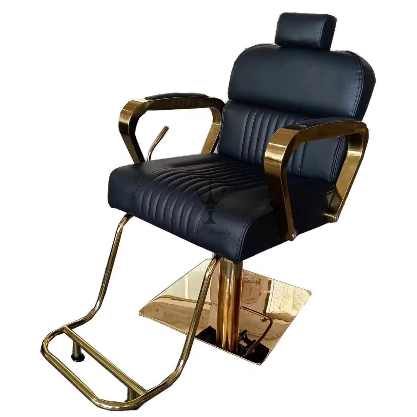 Green salon chair -MD-SS0094 - Wuxi I Well Beauty Technology Co.,Ltd