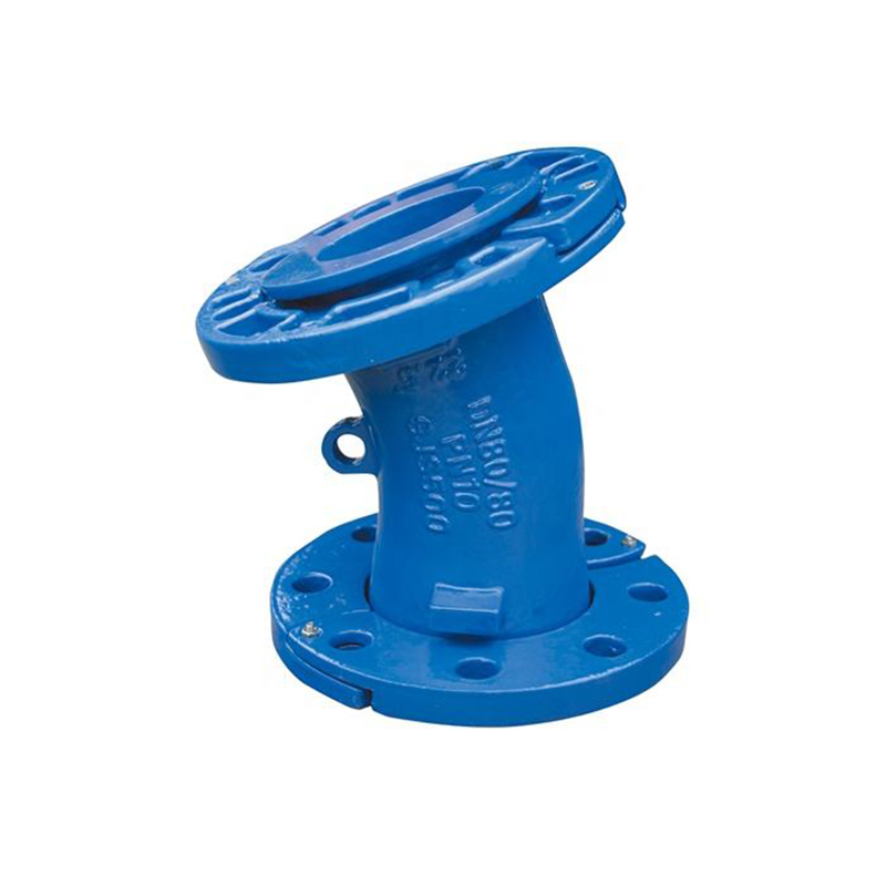 EN545 Standard FBE Coating All Loosing Ductile Iron Flanged Cross Pipe ...