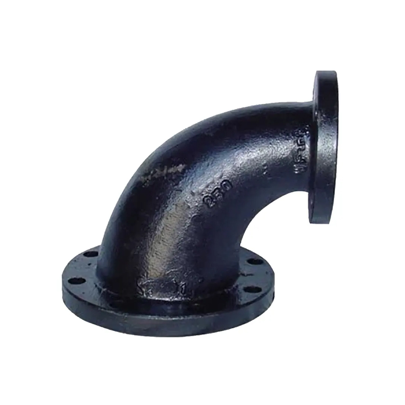 ISO 2531 Ductile Cast Iron Pipe Fitting 90 Degree Double Flanged Bend-Shandong Baiyong Metal ...