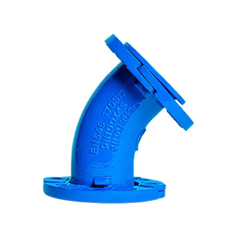Ductile Iron 11.25 Degree Bend Loosing Flanged Pipe Fittings-Shandong ...