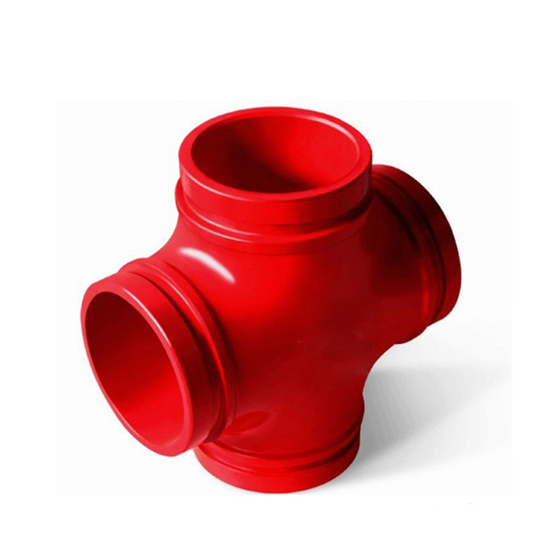 Grooved Coupling 4 Way Threaded Cross Joint Pipe Fitting-Shandong ...