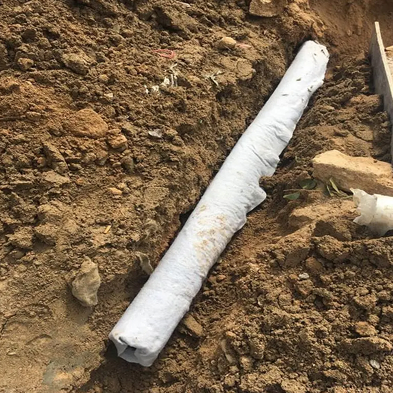 Geocomposite circle Plastic Blind Ditch Drain for Drainage-Shandong ...