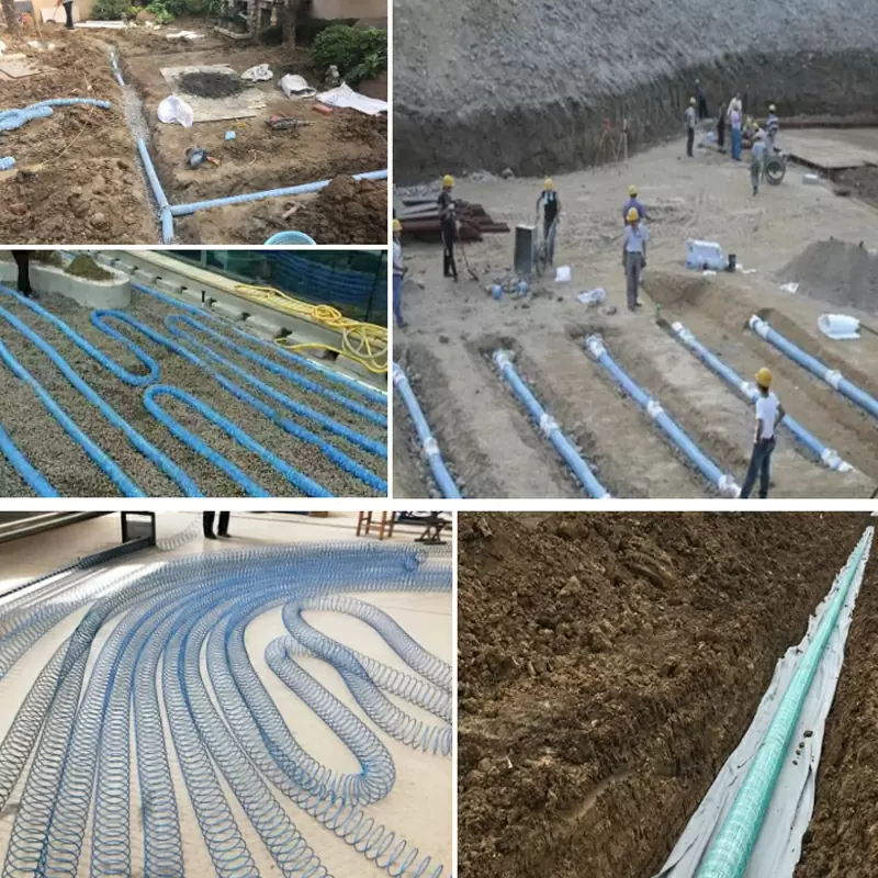 Landscaping square roadbed spot hose flexible permeable pipe-Shandong ...