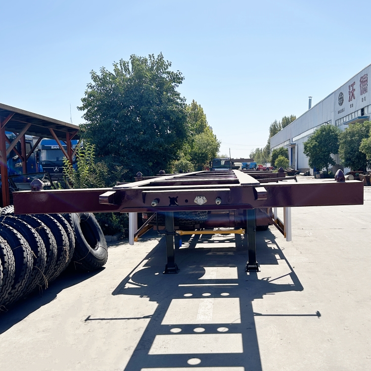 Shipping 40 Ft Container Chassis Trailer for Sale