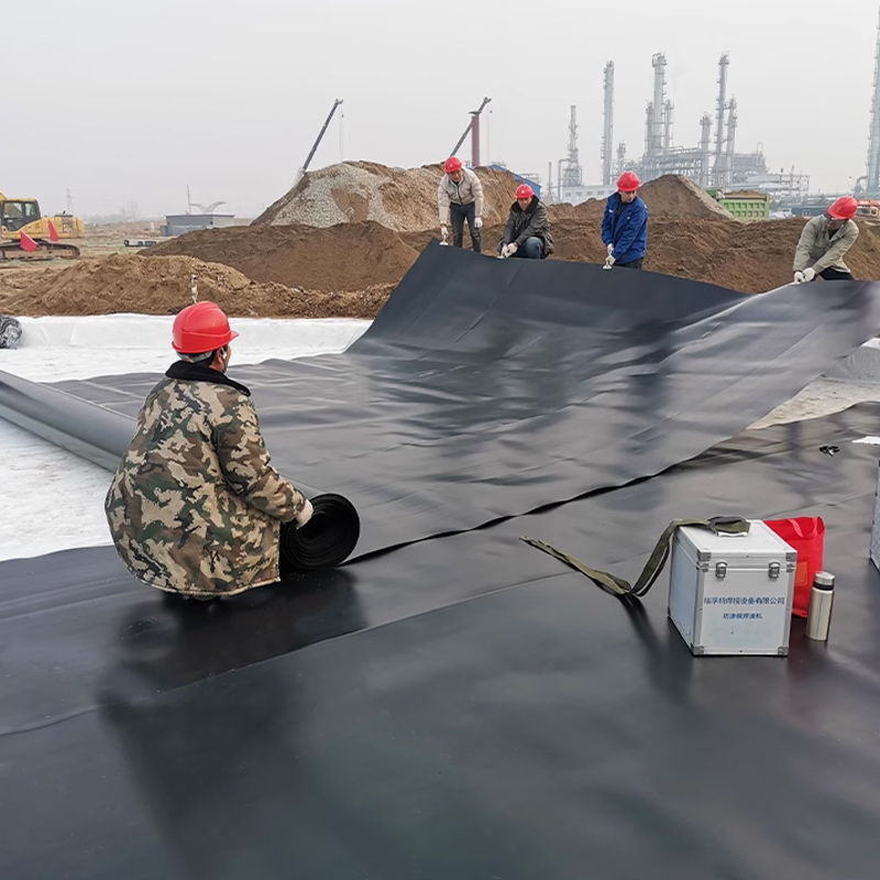 0.5-3mm Impermeable Double-Sided Smooth/Texture HDPE Geomembrane ...