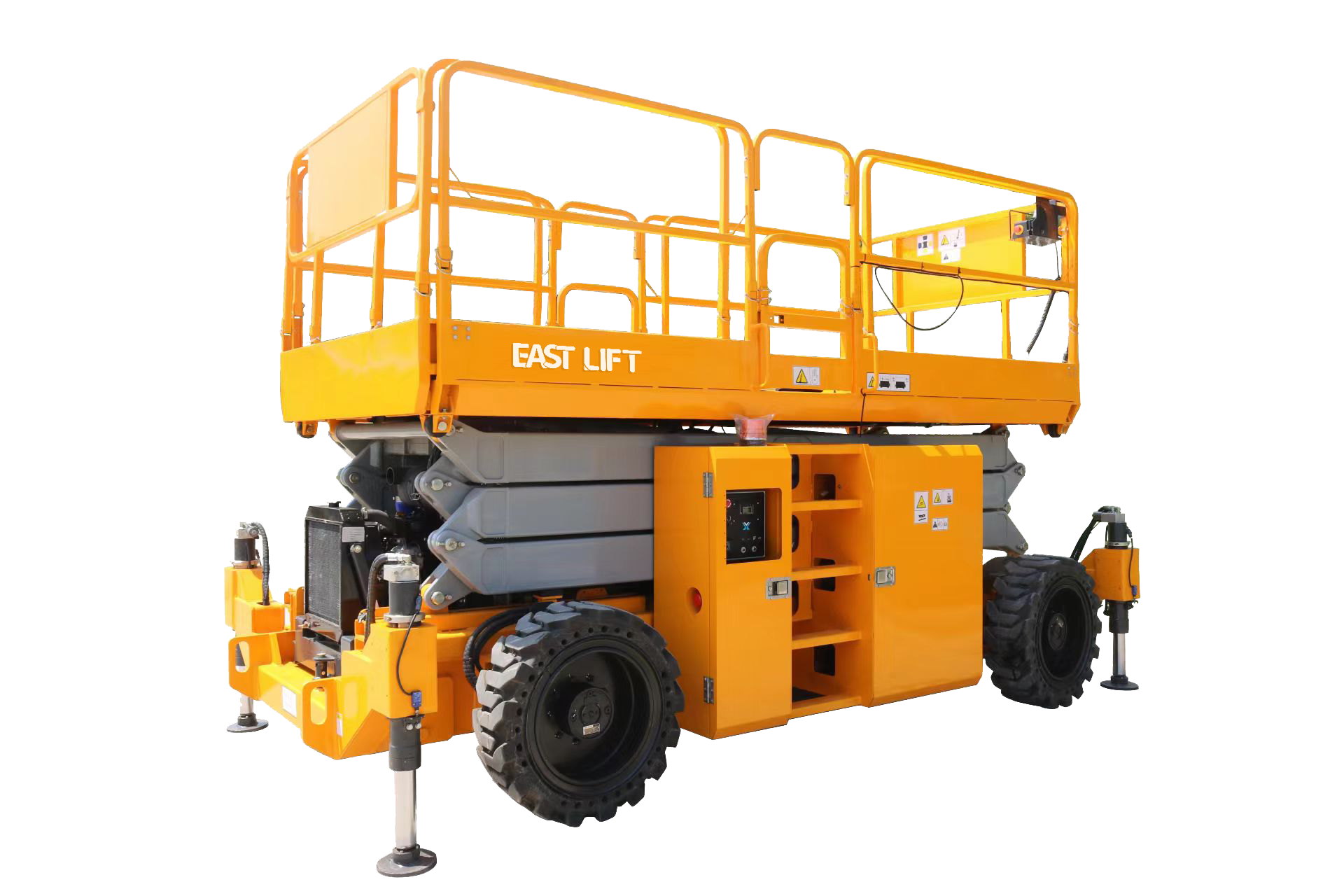 XSES16RT -Large Diesel Scissor Lift- products - Shandong East Lift ...