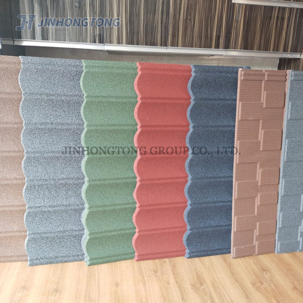 Bond roof tile colorful stone coated roofing tiles for africa galvalume ...