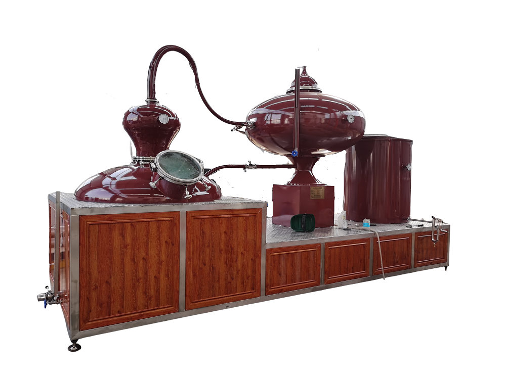 Brandy chanrente distiller 1000L-Yantai Diboshi Brewing Equipment Co.,Ltd