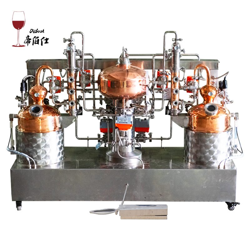 10L automatic double pots brandy distiller-Yantai Diboshi Brewing ...