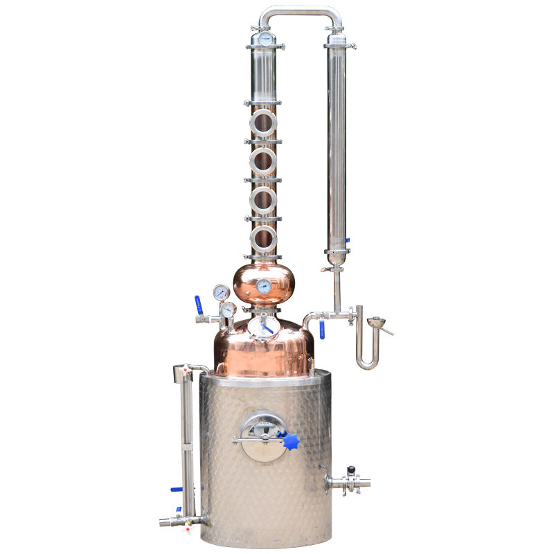 50L column water electric whiskey distiller-Yantai Diboshi Brewing ...