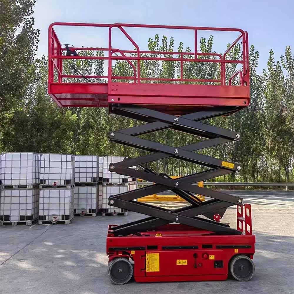 electric lifting platform: safe, high-capacity for industry.