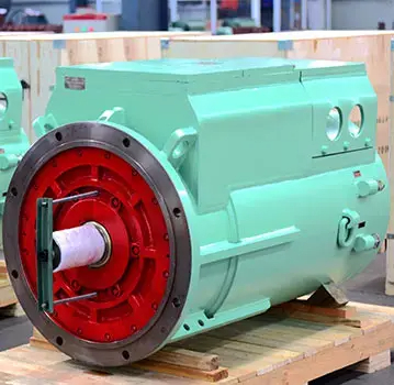 Flameproof three phase asynchronous motor for shearer