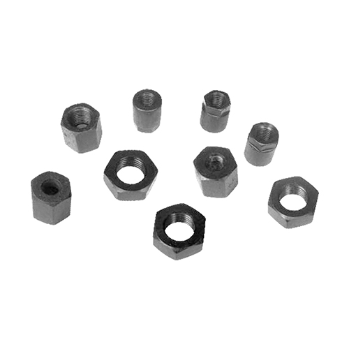 Tungsten screws, nuts, fasteners