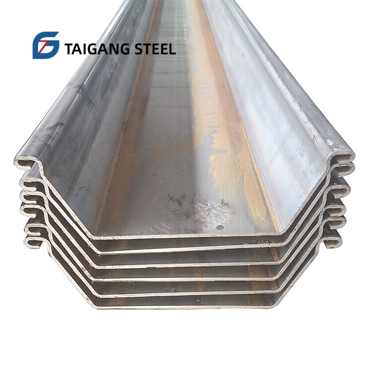 Hot rolled AISI 10.5mm thick steel sheet pile building steel structure ...