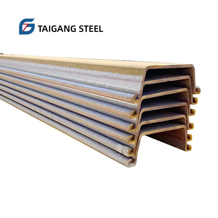 Hot dip galvanized cold rolled u and z type sheet pile steel z section ...