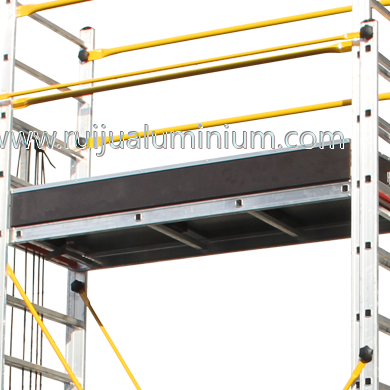 SGS Tested extension ladder aluminiun scaffolding with 230KG load ...