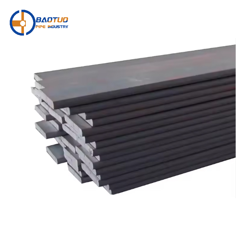 China Factory Square carbon flat bar mild steel flat bar Q195 Q235 Q345 ...
