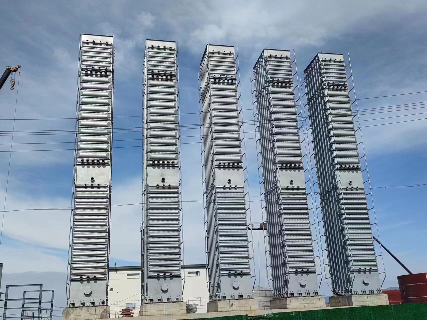 Vertical Tower-Type Gas Cooler for Coke Oven Gas Cooling | Efficient ...