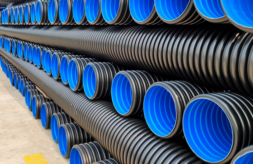 HDPE Double Wall Corrugated Pipe PE Sewerage HDPE Pipe Drainage System Pipe