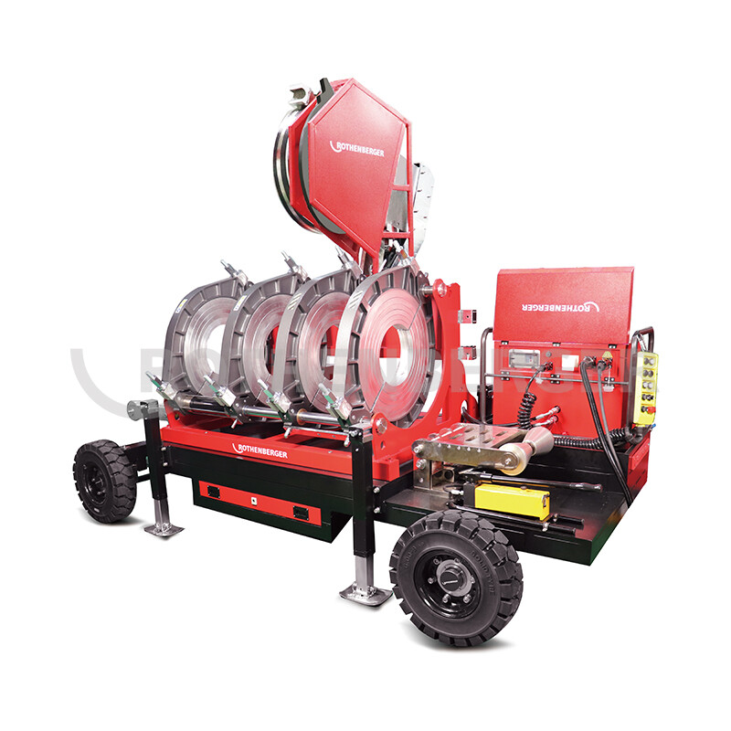 R250CG/R355CG/R630CG CNC automatic butt fusion welding machines used in ...