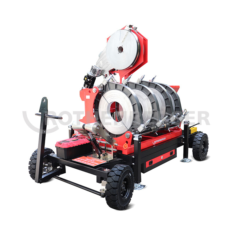 R250CG/R355CG/R630CG CNC automatic butt fusion welding machines used in ...