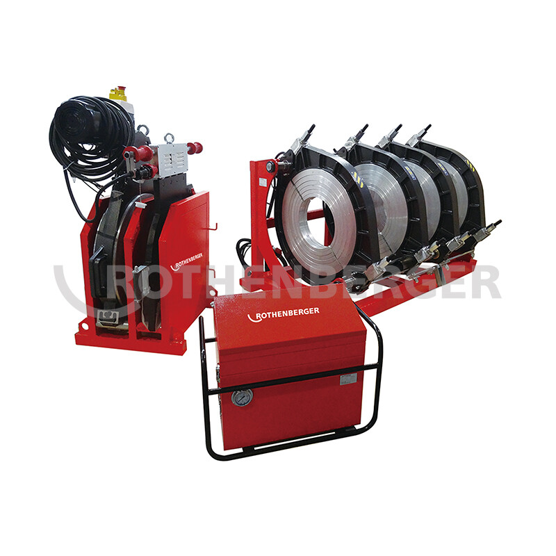 QZD450/QZD630 CNC automatic butt fusion welding machines used in gas ...