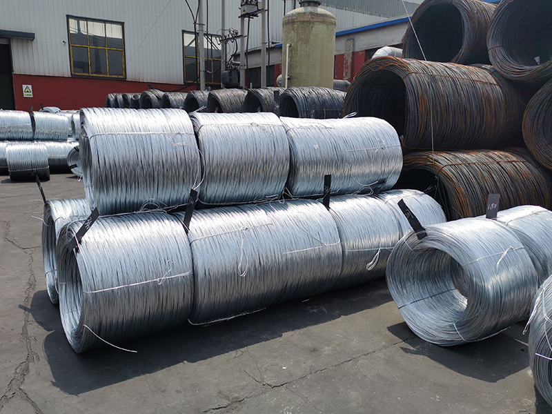 Galvanized steel wire