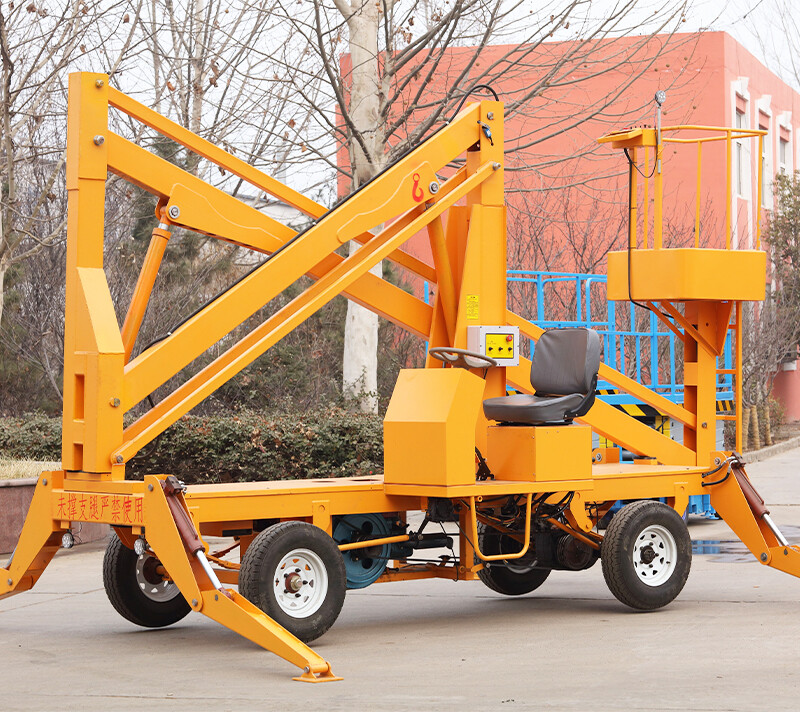 Electric hydraulic boom test lift-Shandong Zhongshi International Trade ...