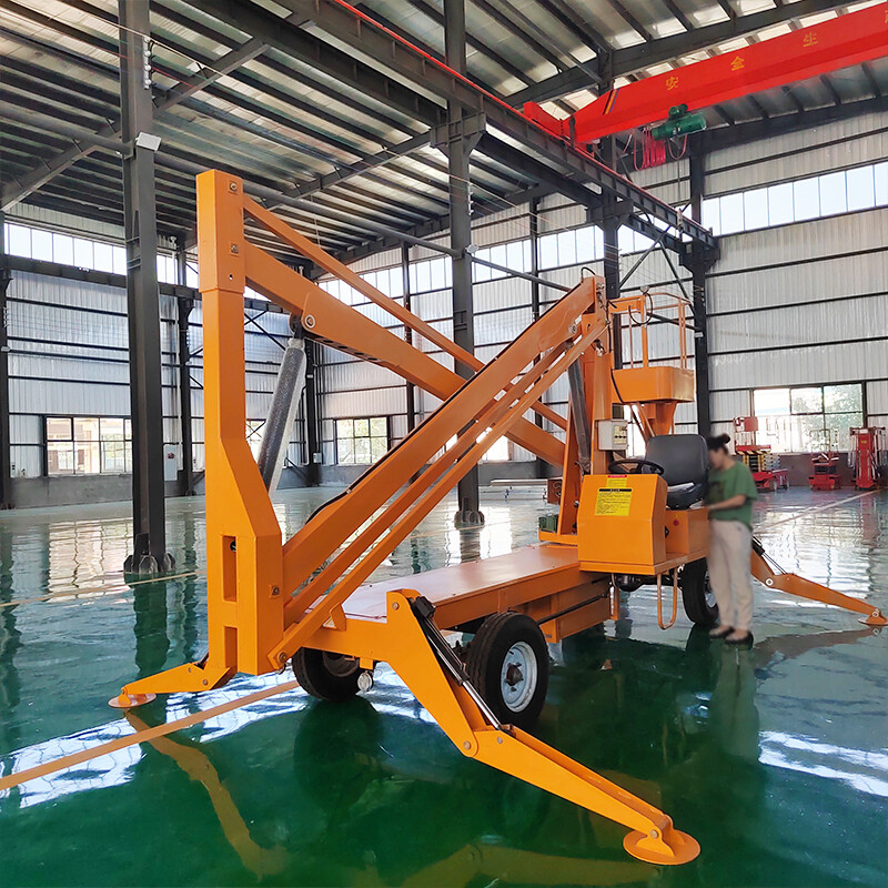 Electric hydraulic boom test lift-Shandong Zhongshi International Trade ...