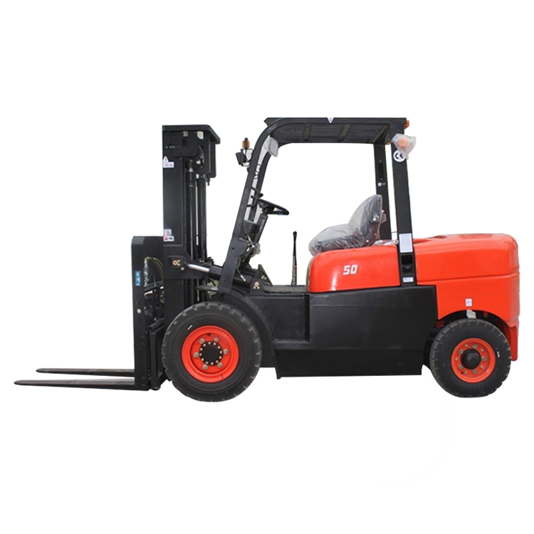 5T Diesel Forklift Truck Lift Truck For Sale-Shandong Zhongshi ...