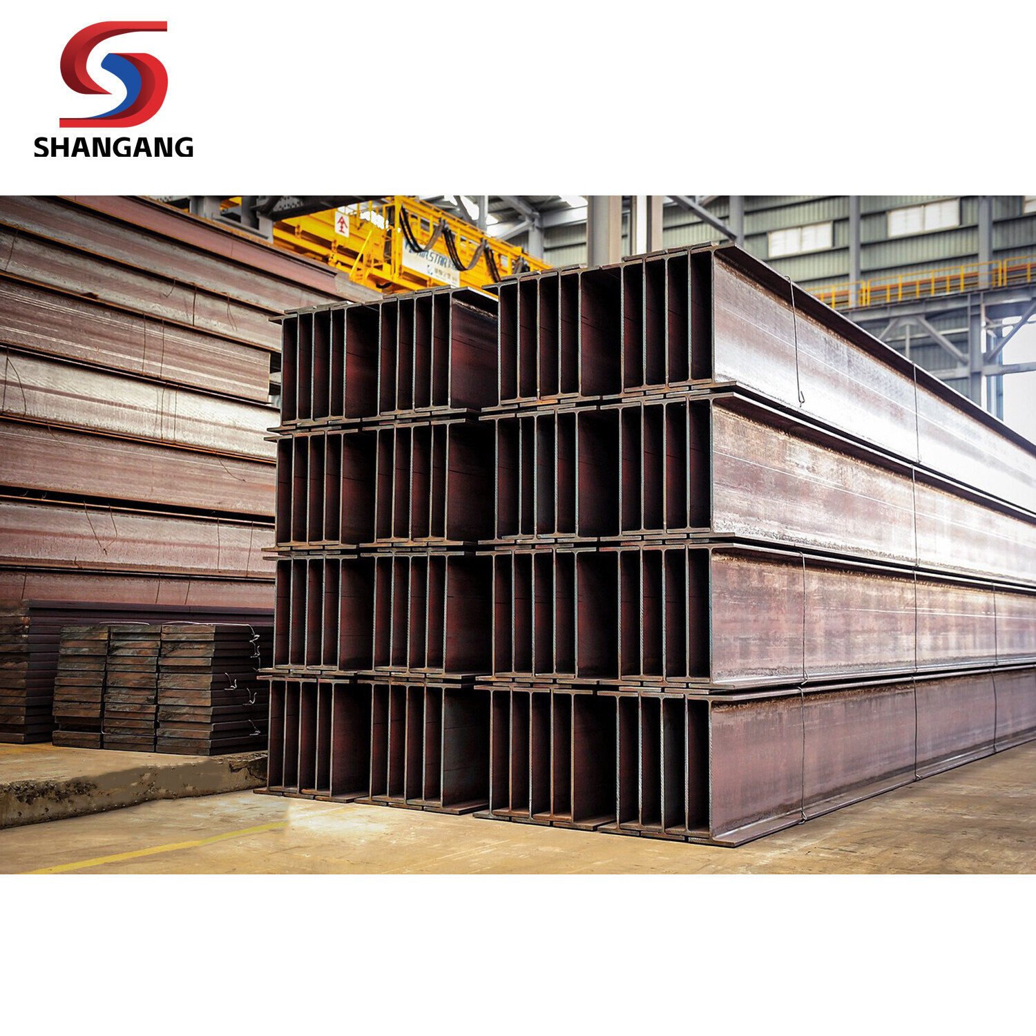 Galvanized H beam-SHANGANG STEEL GROUP CO., LTD