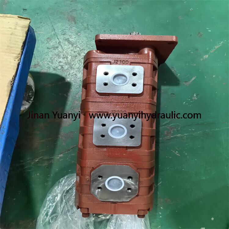 High-Performance CBGJ2 Hydraulic Double Gear Pump for Loaders - CBGJ ...