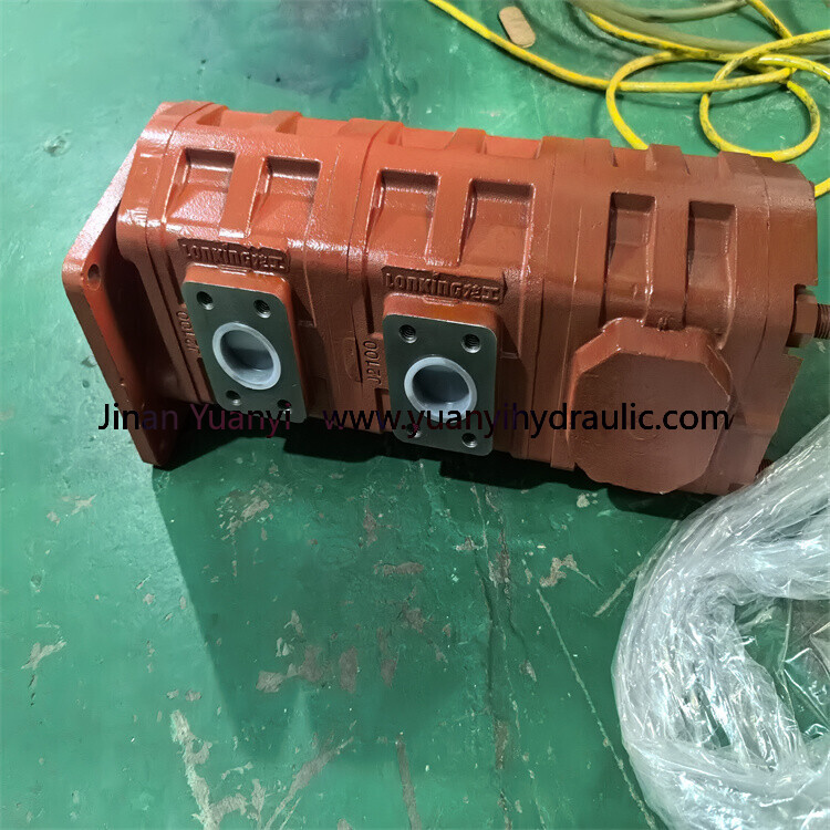 High-Performance CBGJ2 Hydraulic Double Gear Pump for Loaders - CBGJ ...